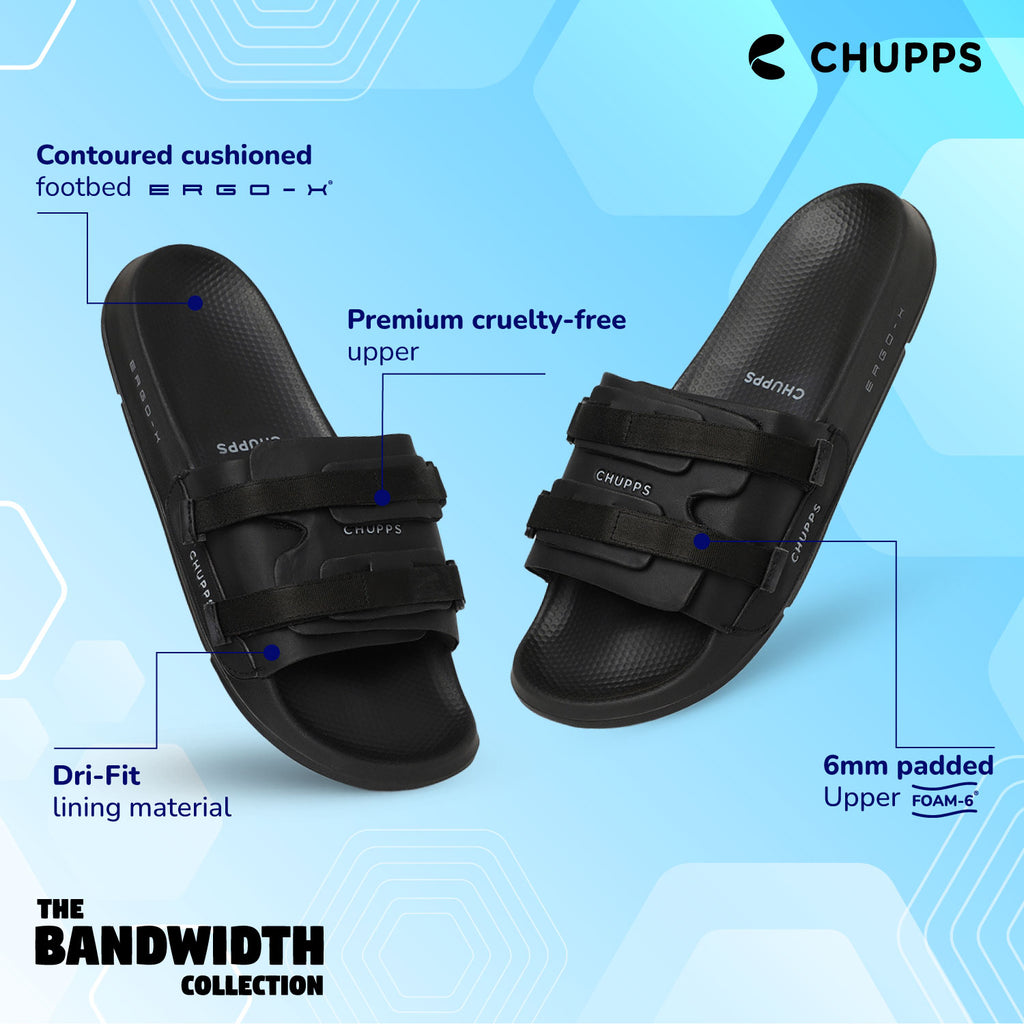 Element Black & Black Sliders – CHUPPS